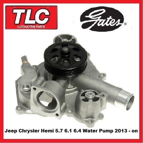 Gates Water Pump Chrysler Jeep 5.7 6.1 6.4 Hemi V8 300 SRT8 see description