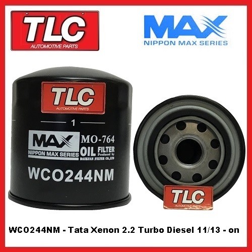 Nippon-Max Oil Filter - TATA Xenon 2.2 DiCOR Diesel 10/13 - on